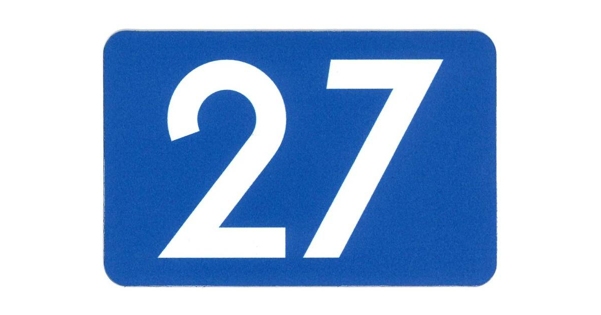 Magnetka čelní orientace T3 – linka 27 (flexi) | Fanshop DPP